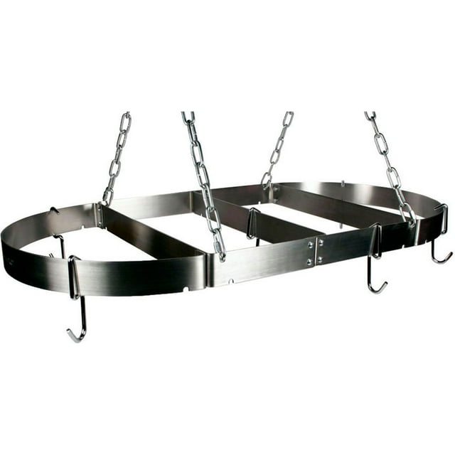 Calphalon 18" X 36" Hanging Pot Rack, Stainless Steel - Walmart.com