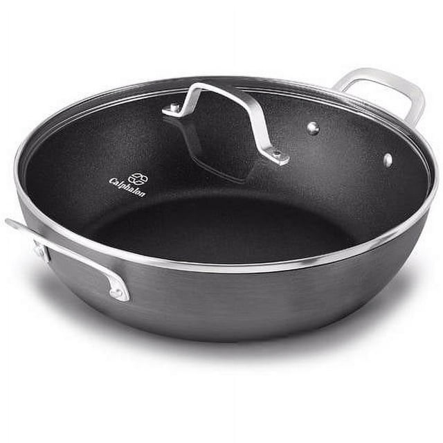 Calphalon Classic Nonstick 12-Inch All Purpose Pan with Cover - Walmart.com