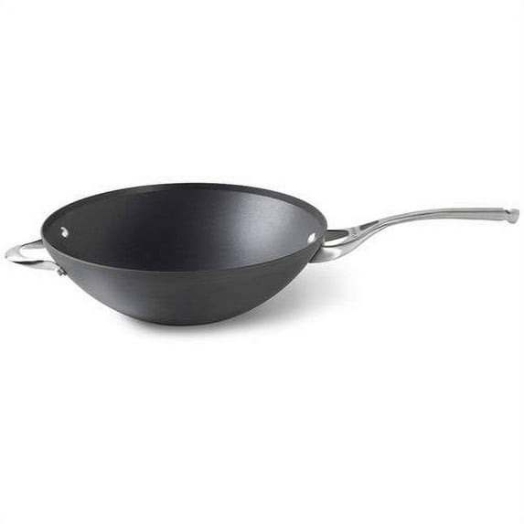Calphalon Contemporary Nonstick 12-Inch Flat-Bottom Wok - Walmart.com