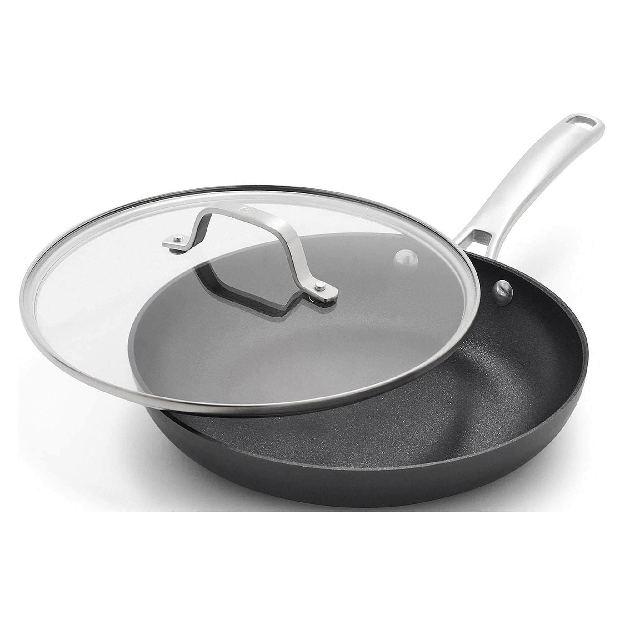 Calphalon Hard Anodized 2-Pc. Frying Pan - Gray One Size - Walmart.com