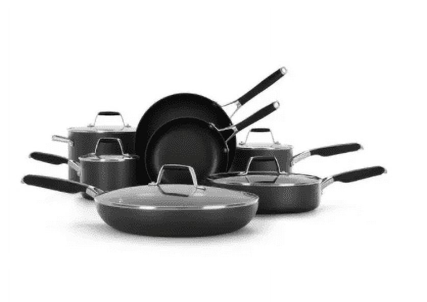 Calphalon Nonstick with AquaShield 12pc Cookware Set - Walmart.com