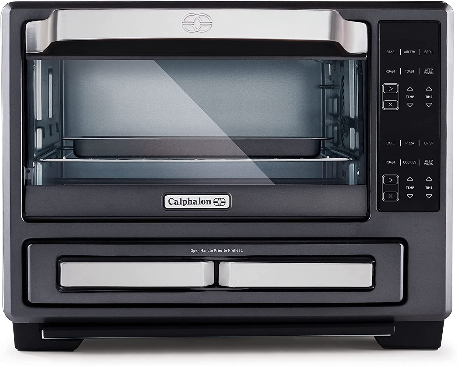 Calphalon Performance 12-in-1 Air Fry Toaster Oven with Dual Zone 12 ...