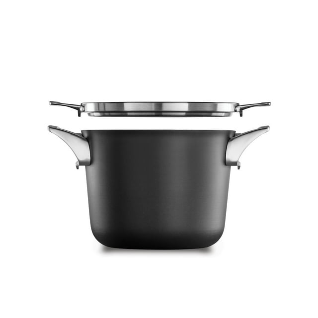 Calphalon Premier Space-Saving Hard-Anodized Nonstick 4.5-Quart Soup ...