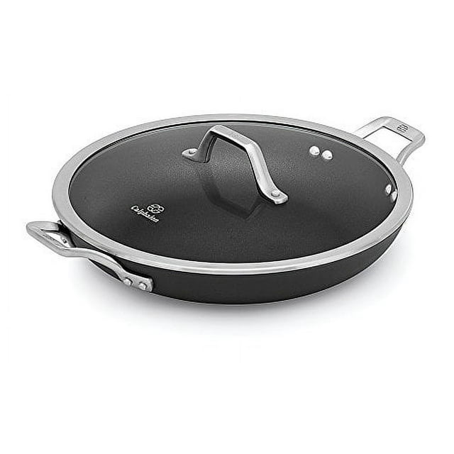 Calphalon Signature Nonstick 12-Inch Stainless Steel Hard-Anodized ...