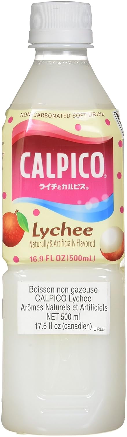 Calpico Lychee Soft Drink, 16.9 Fl Oz - Pack 6 - Walmart.com