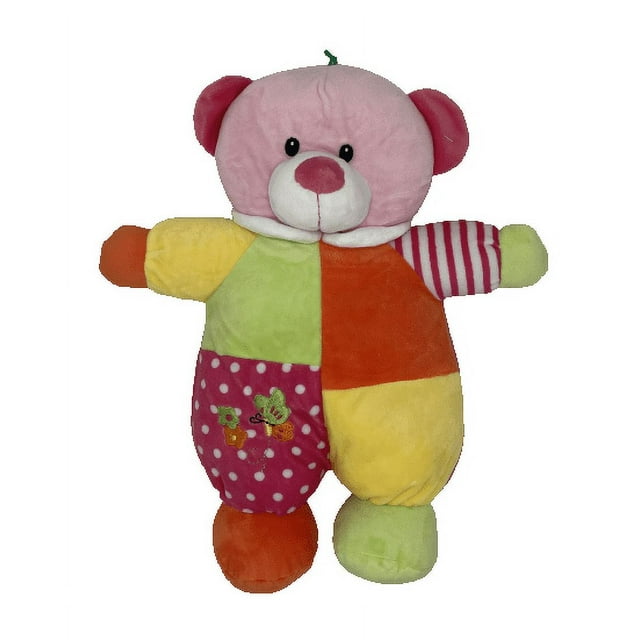 Calplush Soft Buddies Rattler Plush 14 Inch Bear - Walmart.com