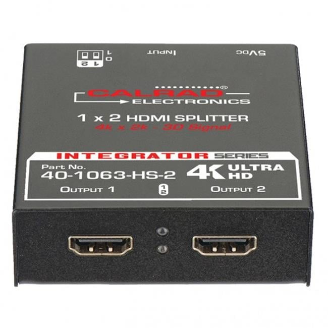 Calrad 1 x 2 HDMI 4K Ultra HD Distribution Amplifier - Walmart.com