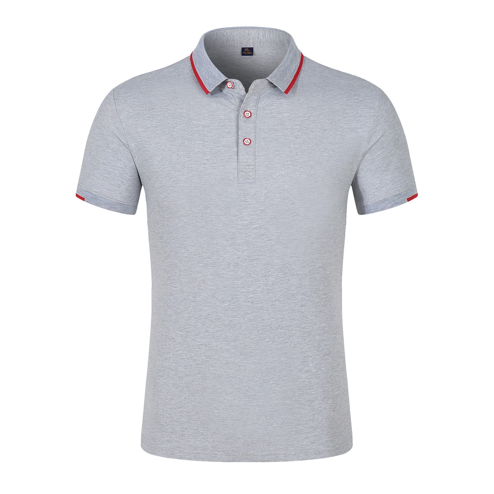 Calssic Fit Polos Shirts for Men,Spring Summer Solid Color Collared ...