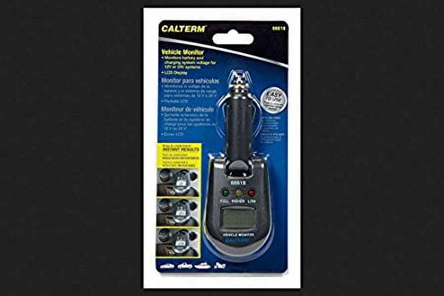 Calterm 12-24 V LED Battery Tester - Walmart.com