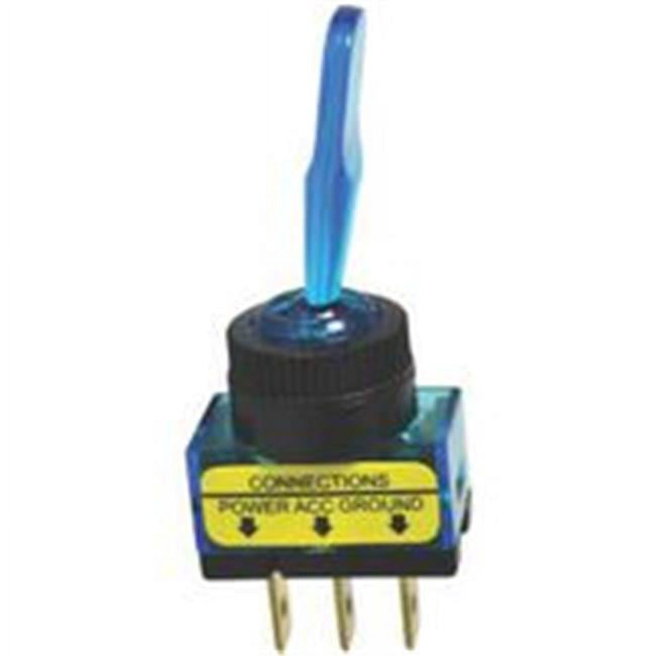 Calterm 40240 Glow Toggle Switch, 20 Amp, Blue - Walmart.com