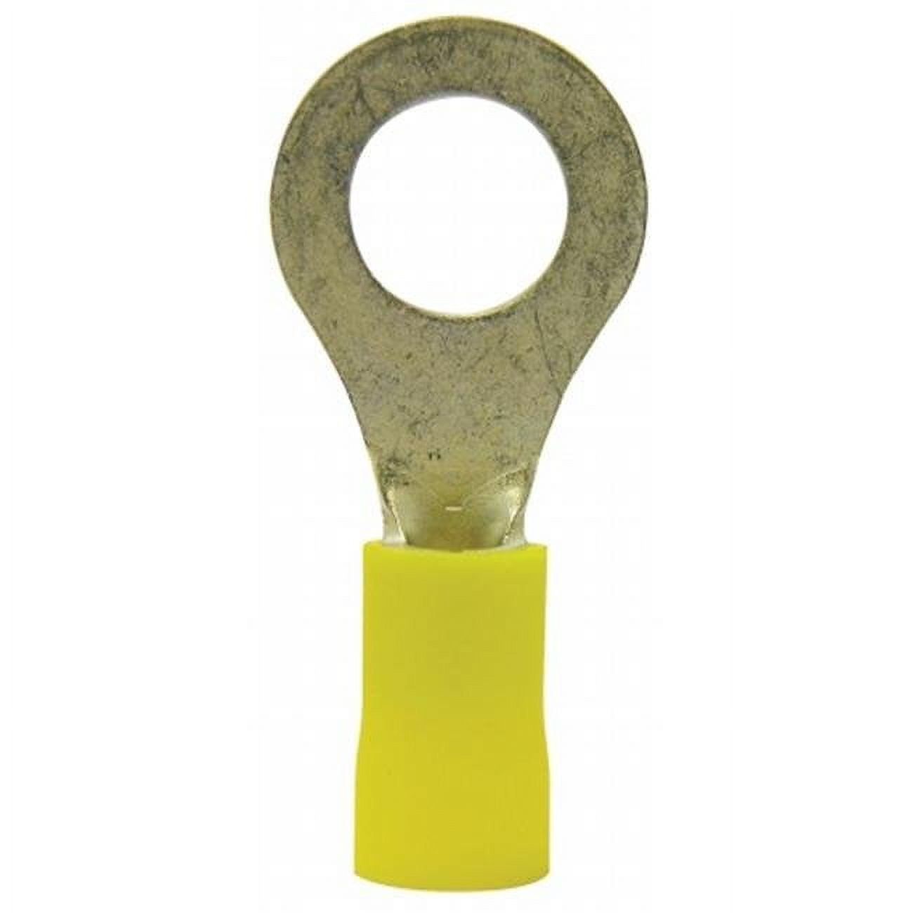 Calterm Automotive .31in. Stud Yellow Ring Terminals 61250 - Walmart.com