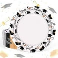 Caltero 2024 Grad Dinner Disposable Plates, 10 inch, Serves 50 Guests ...