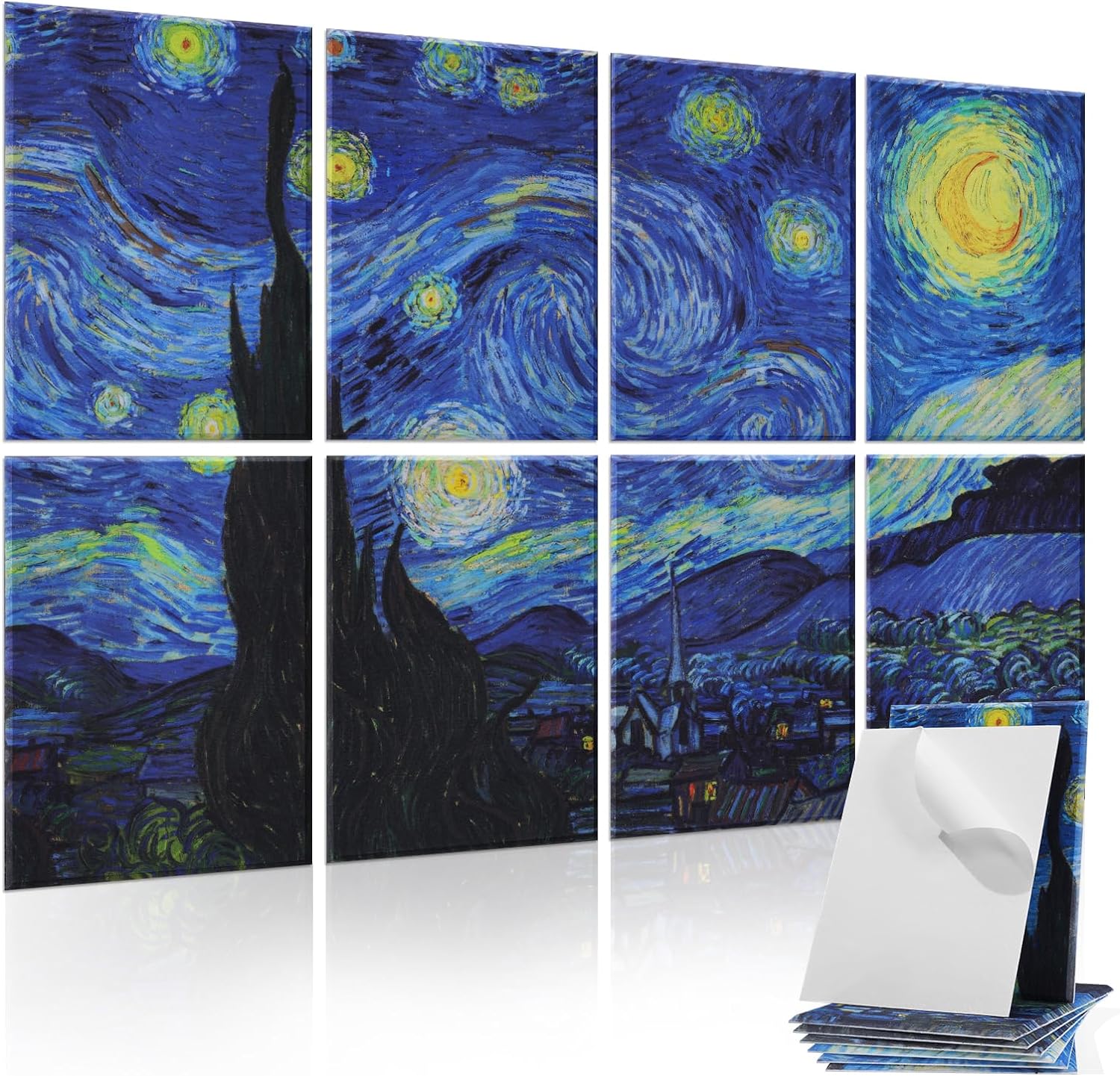 72 Pack Acoustic Panels for Walls, 1" x 12" x 12" Wedge Sound Absorbing ...