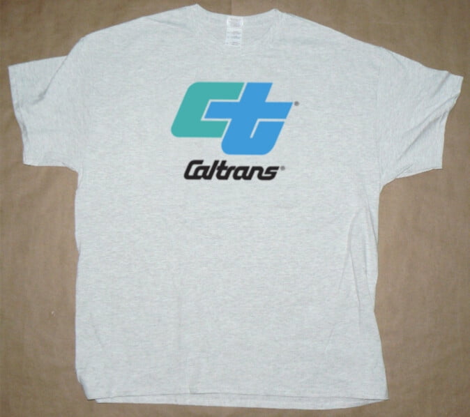 Caltrans Department of Transportation T-shirt - Walmart.com