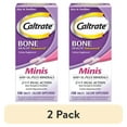 (2 pack) Caltrate 600+D3 plus Minerals Calcium Mini Tablets, 150 Ct ...