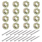 Caltric Front or Rear Wheel Castle Nut for Arctic Cat TBX 700 XT 2013 ...