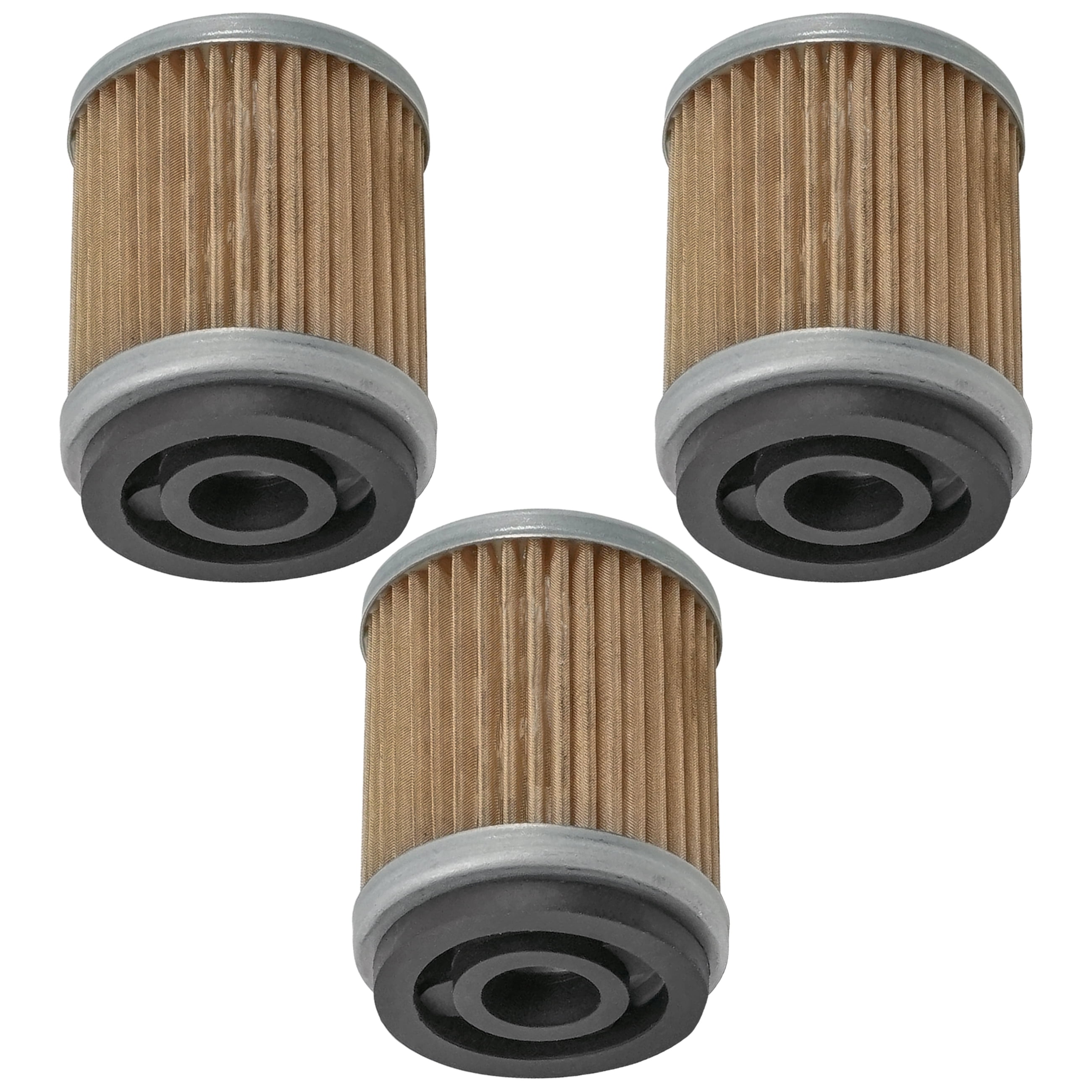 Caltric Oil Filter 3 Pack for Yamaha Bear Tracker 250 YFM250 1991-2004 ...