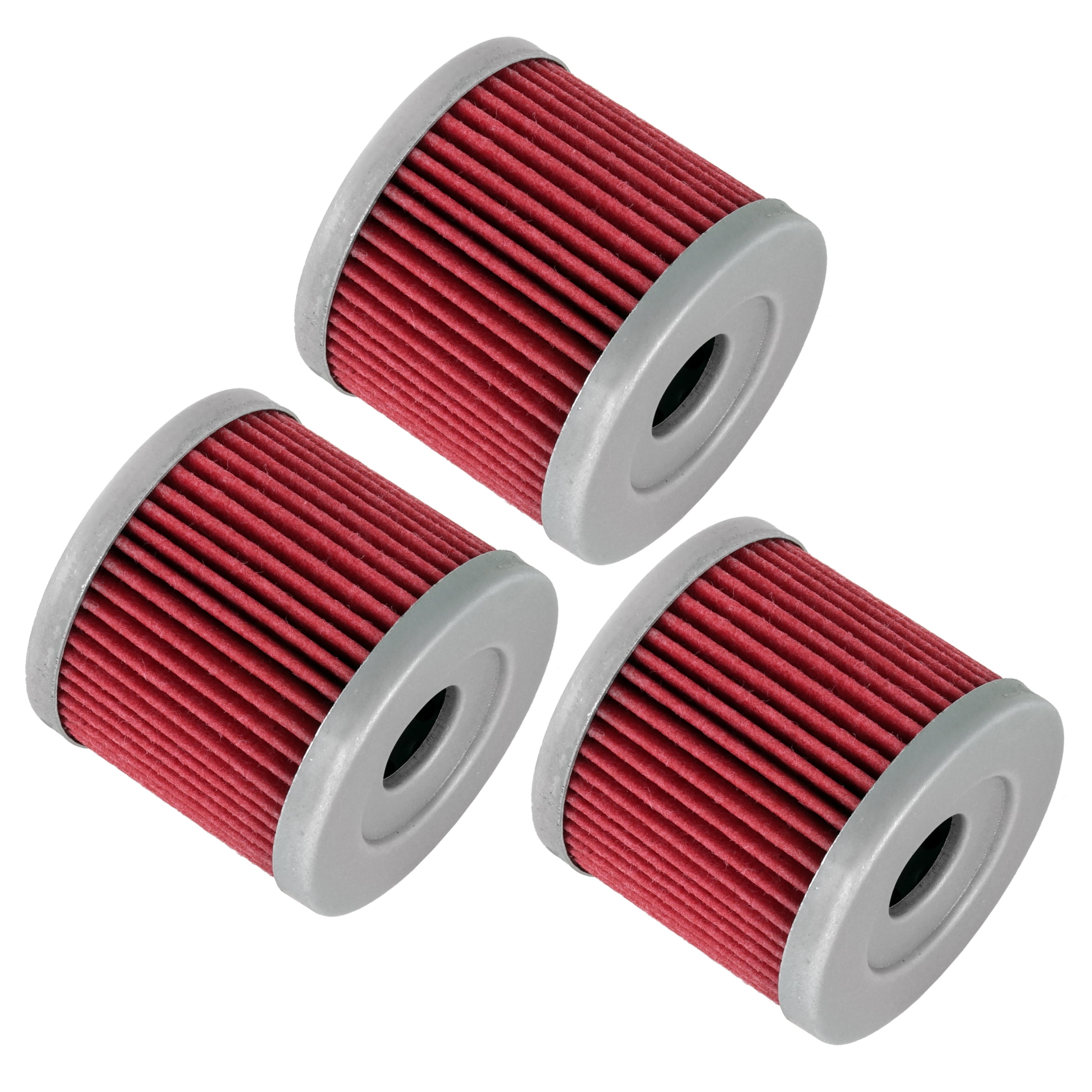 Caltric Oil Filter 3 pack for Suzuki GN125E 1982–1983 and 1991–2000 and ...