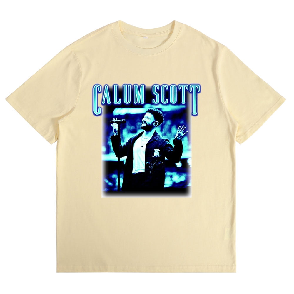 Calum Scott 2024 Pop Merch Unisex Short Sleeve Crewneck T-Shirt ...