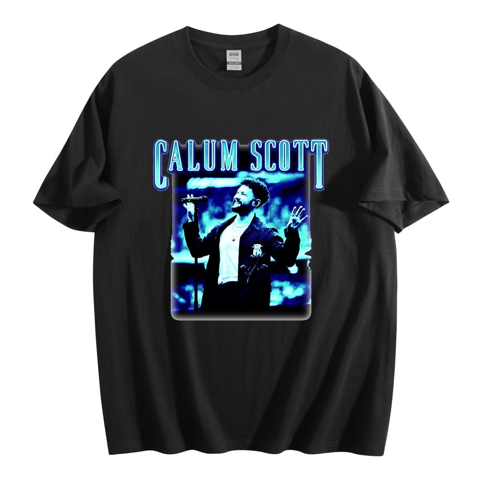 Calum Scott Merch Unisex Oversized Soft Cotton Short Sleeve Graphic T ...