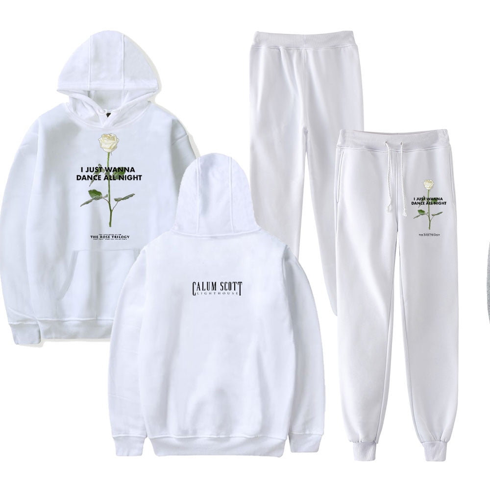 Calum Scott Rose 2025 Merch Hoodie and SWEATPANTS set pop print Unisex ...