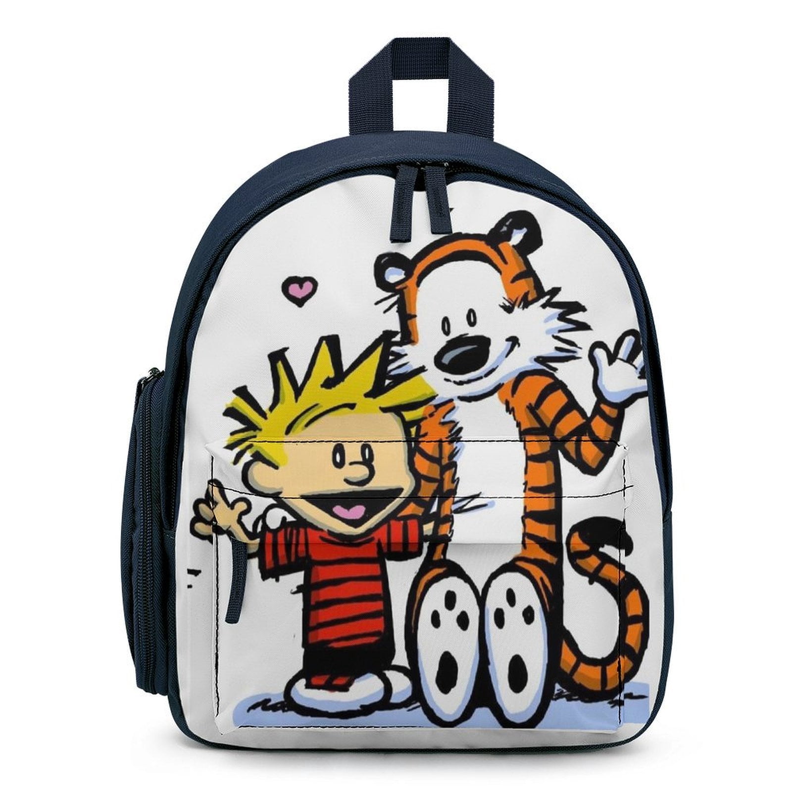 Calvin And Hobbes Backpack Large Capacity Shoulder Satchel Simple ...