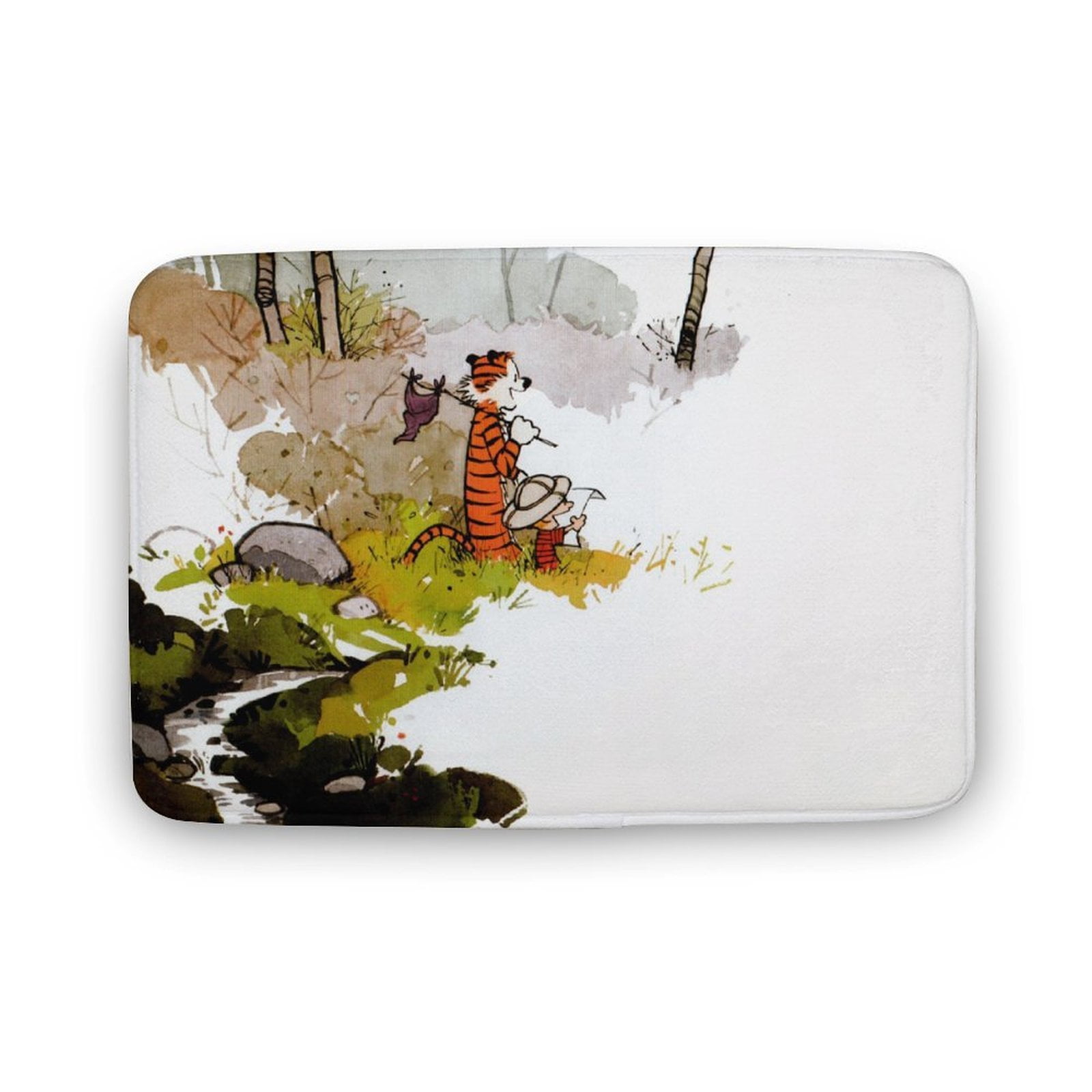 Calvin And Hobbes Bathroom Rugs, Soft Absorbent Bath Mats, Quick Dry ...
