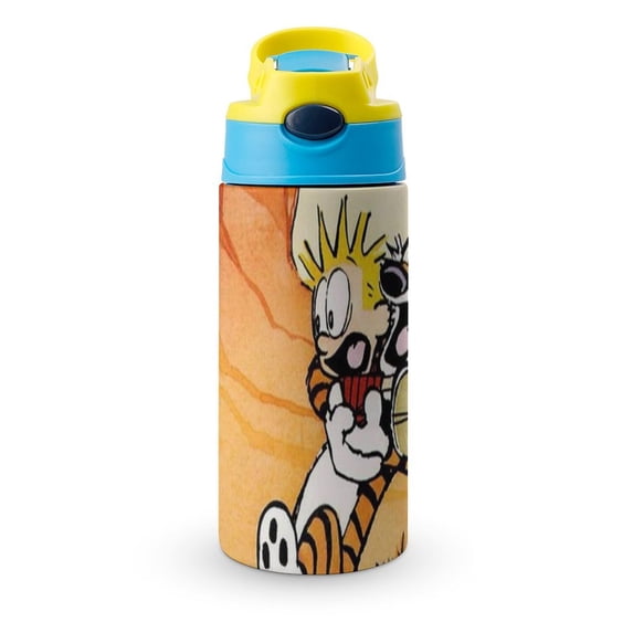 Calvin And Hobbes Kids Water Bottle Stainless Steel Vacuum Insulated ...