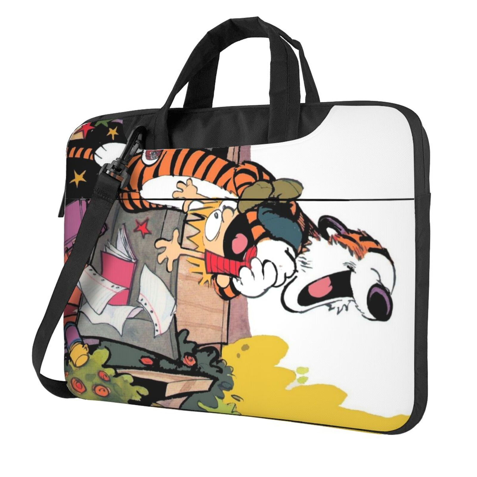 Calvin And Hobbes Laptop Bag Case, 14 inch Computer Bag Laptop Shoulder ...