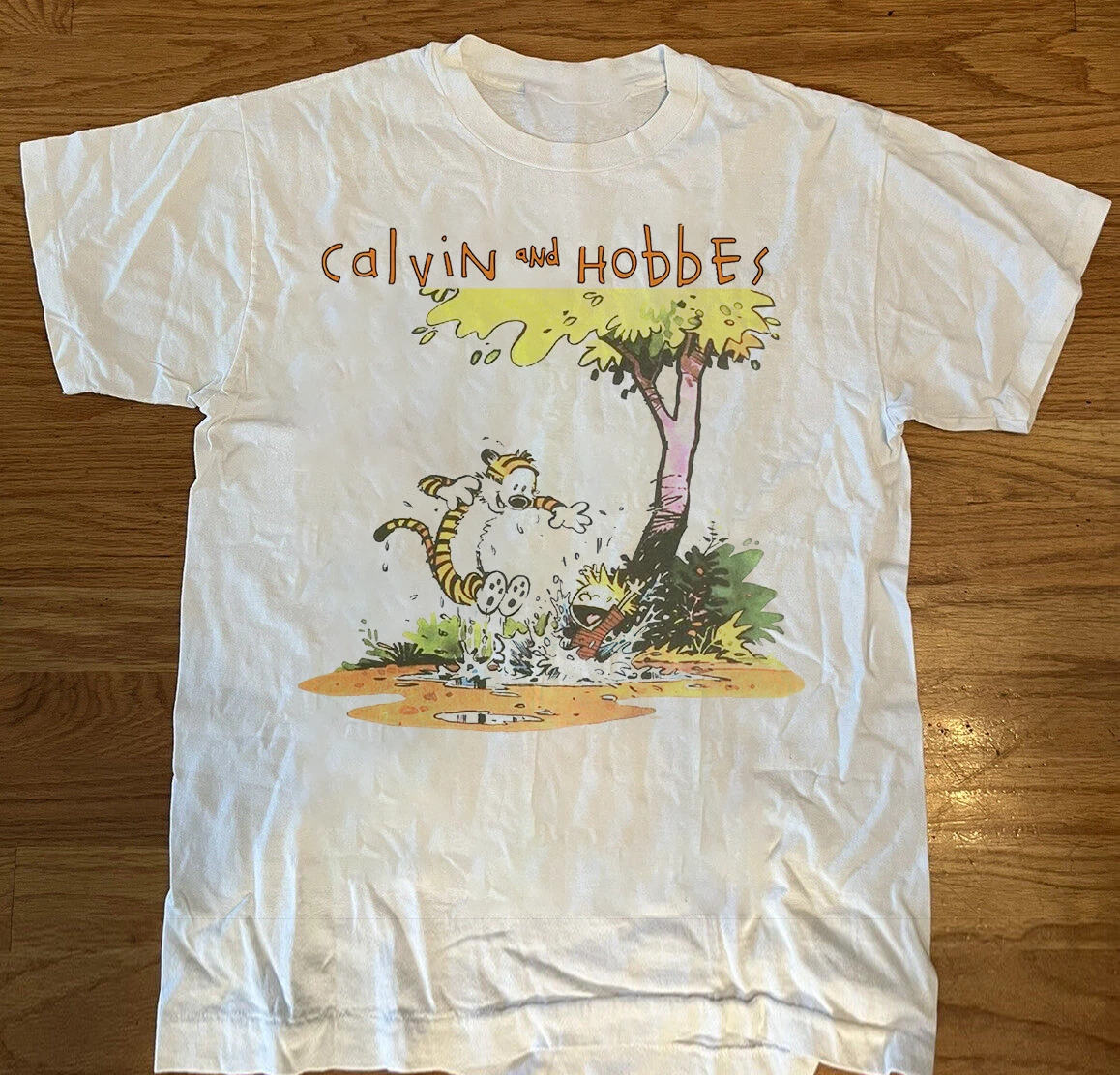 Calvin And Hobbes Let's Summer Tee Unisex Shirt Full Size S-5XL ...