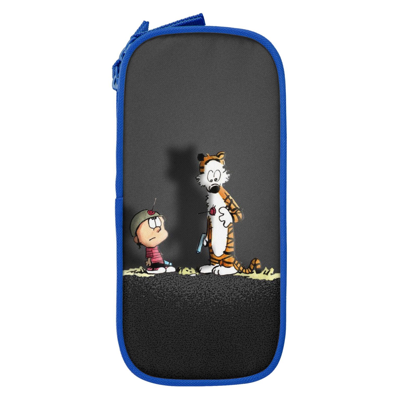 Calvin And Hobbes Pencil Case Durable Pen Carrying Case Lightweight ...