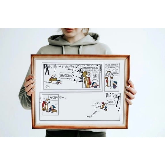 Calvin And Hobbes Poster Calvin And Hobbes Exploring Calvin And Hobbes ...