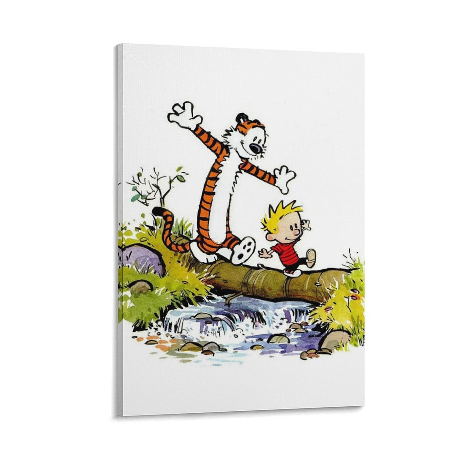 Calvin And Hobbes Wall Hanging Painting Wall Art Canvas Paintings ...