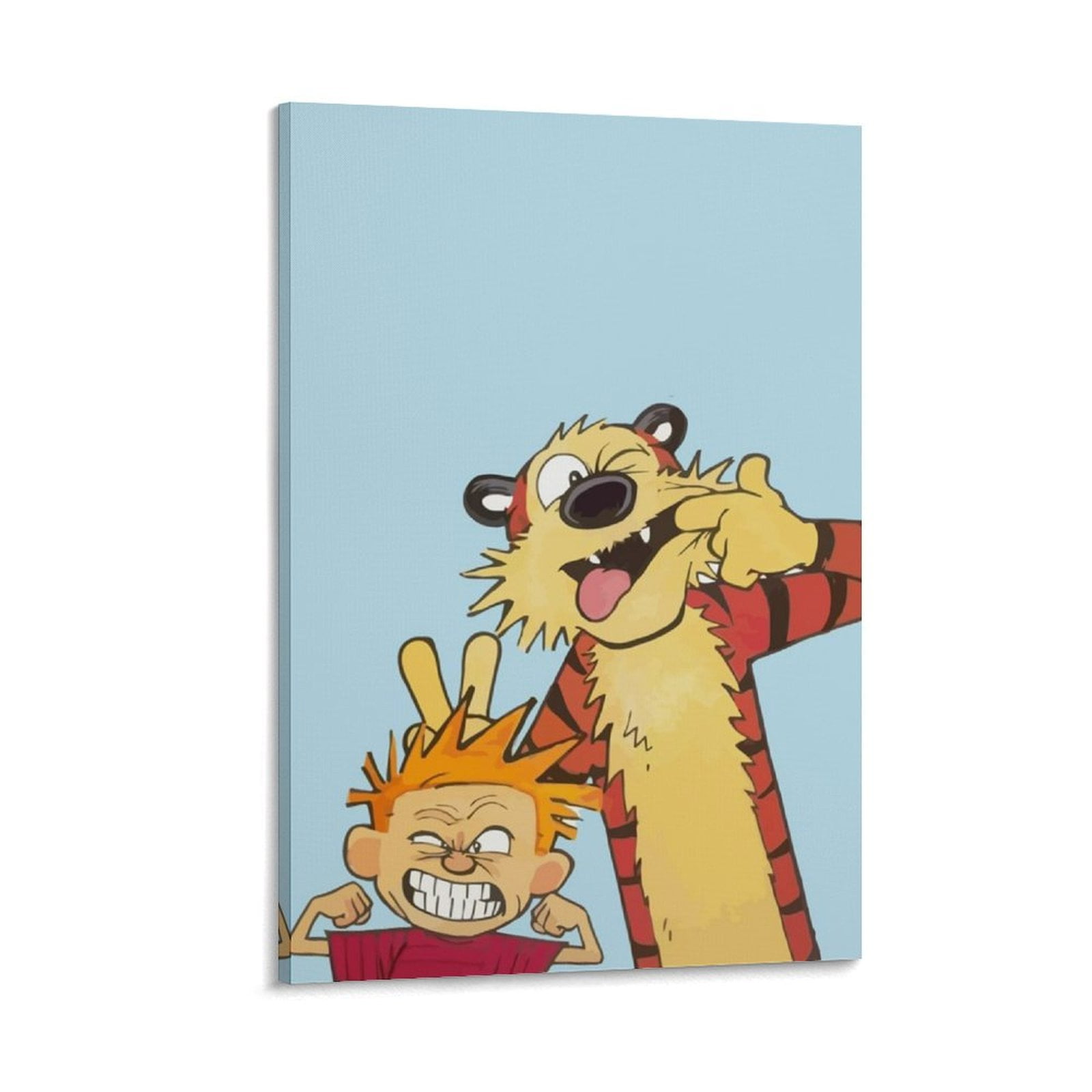 Calvin And Hobbes Wall Hanging Painting Wall Art Canvas Paintings ...