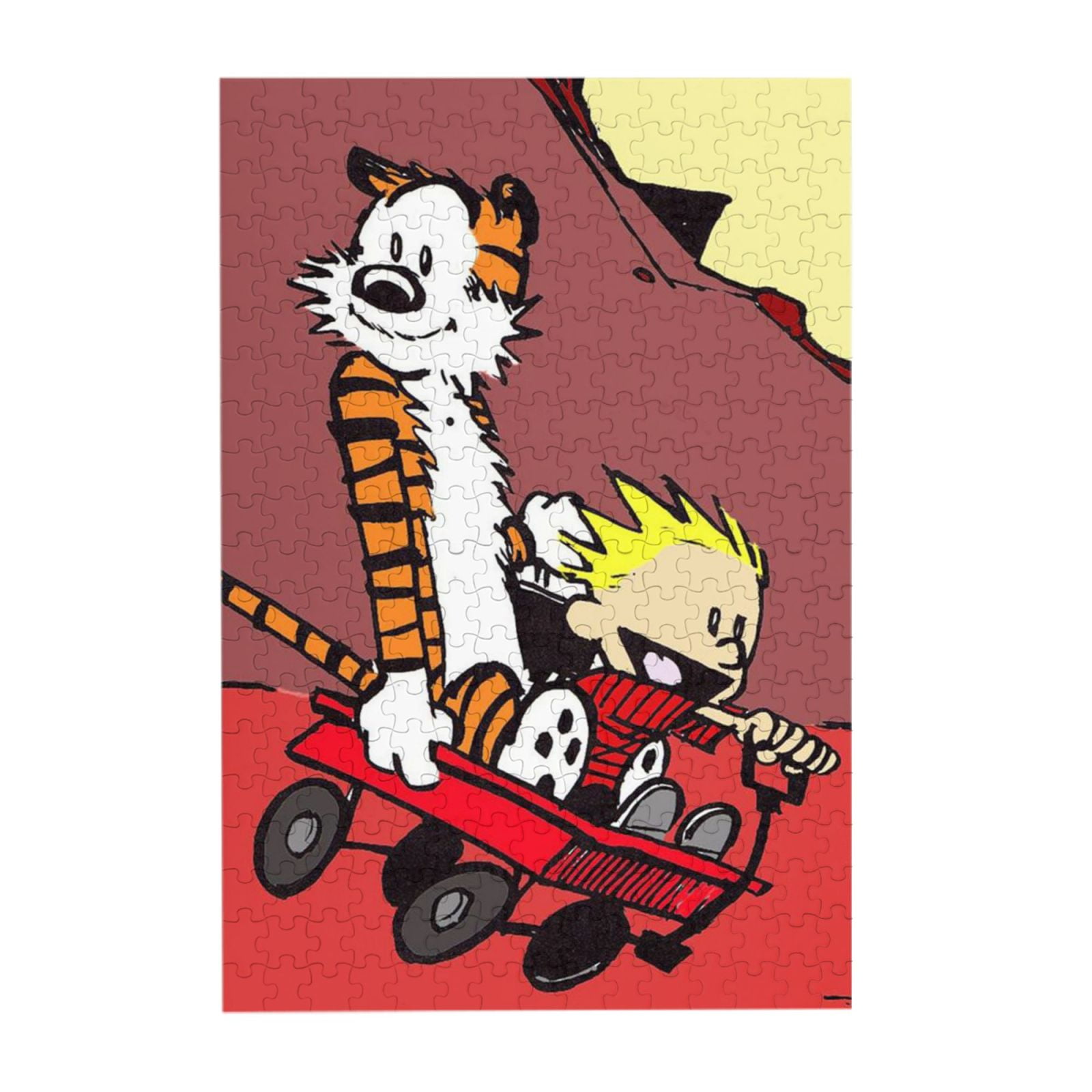 Calvin And Hobbes Wood Puzzle 300-Piece Jigsaw Puzzle For Adults Home ...