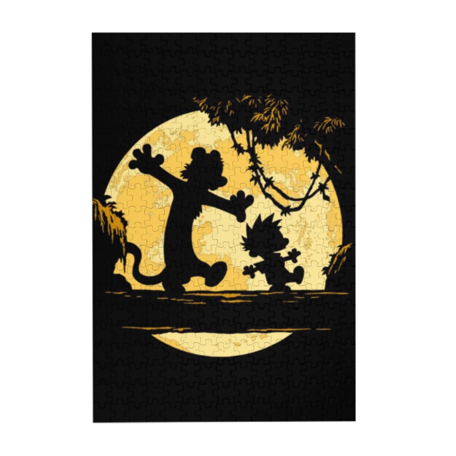 Calvin And Hobbes Wood Puzzle 300-Piece Jigsaw Puzzle For Adults Home ...