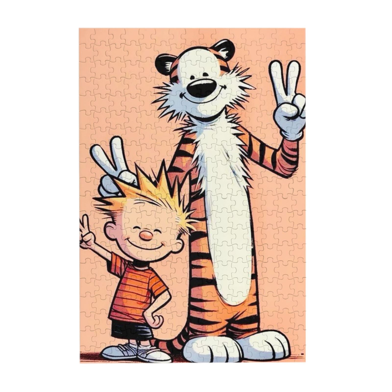 Calvin And Hobbes Wood Puzzle 300-Piece Jigsaw Puzzle For Adults Home ...