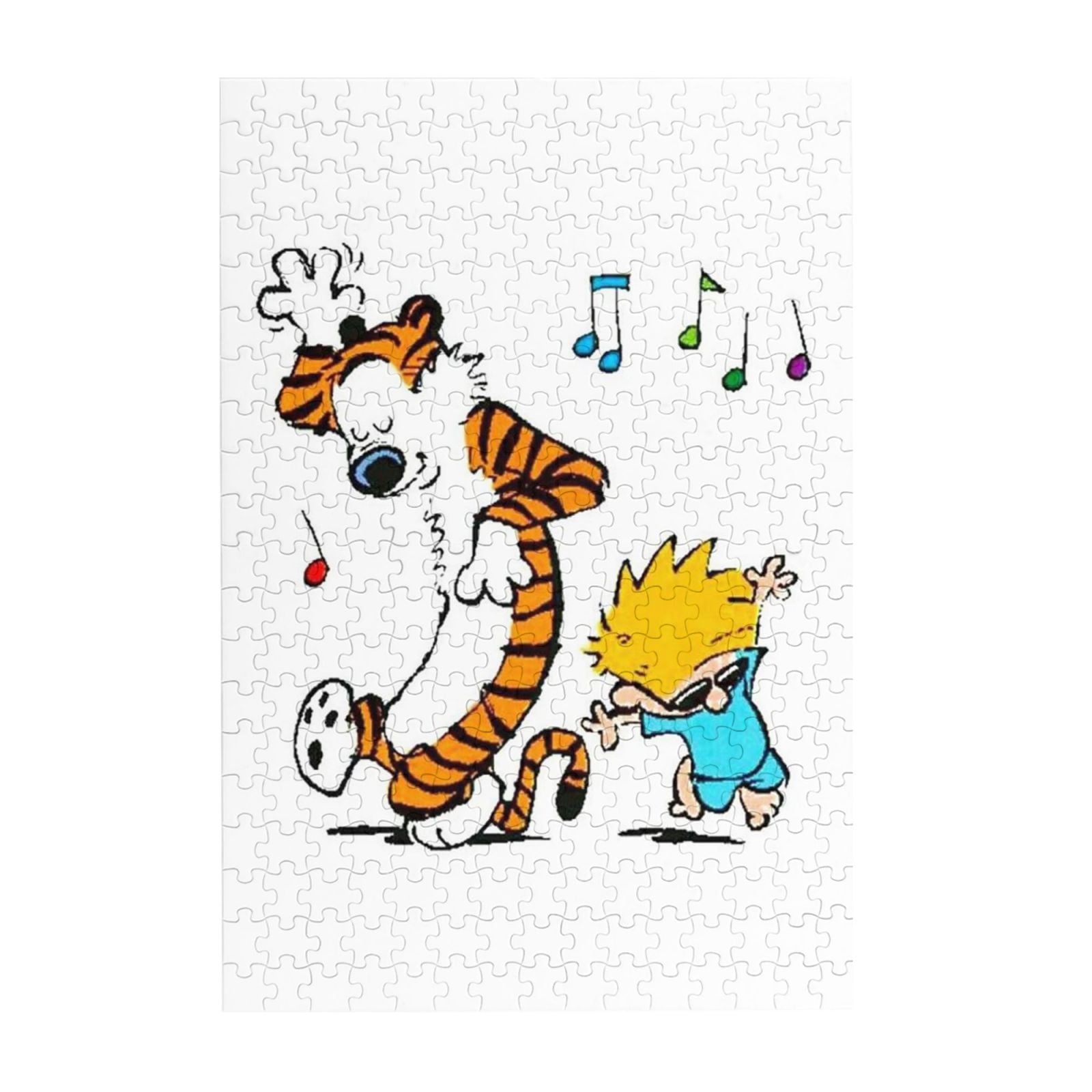 Calvin And Hobbes Wood Puzzle 300-Piece Jigsaw Puzzle For Adults Home ...