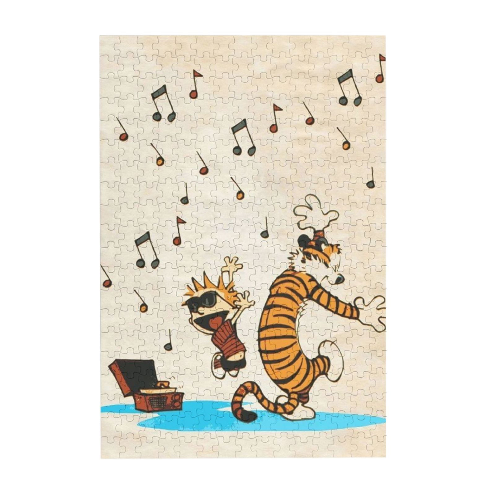 Calvin And Hobbes Wood Puzzle 300-Piece Jigsaw Puzzle For Adults Home ...