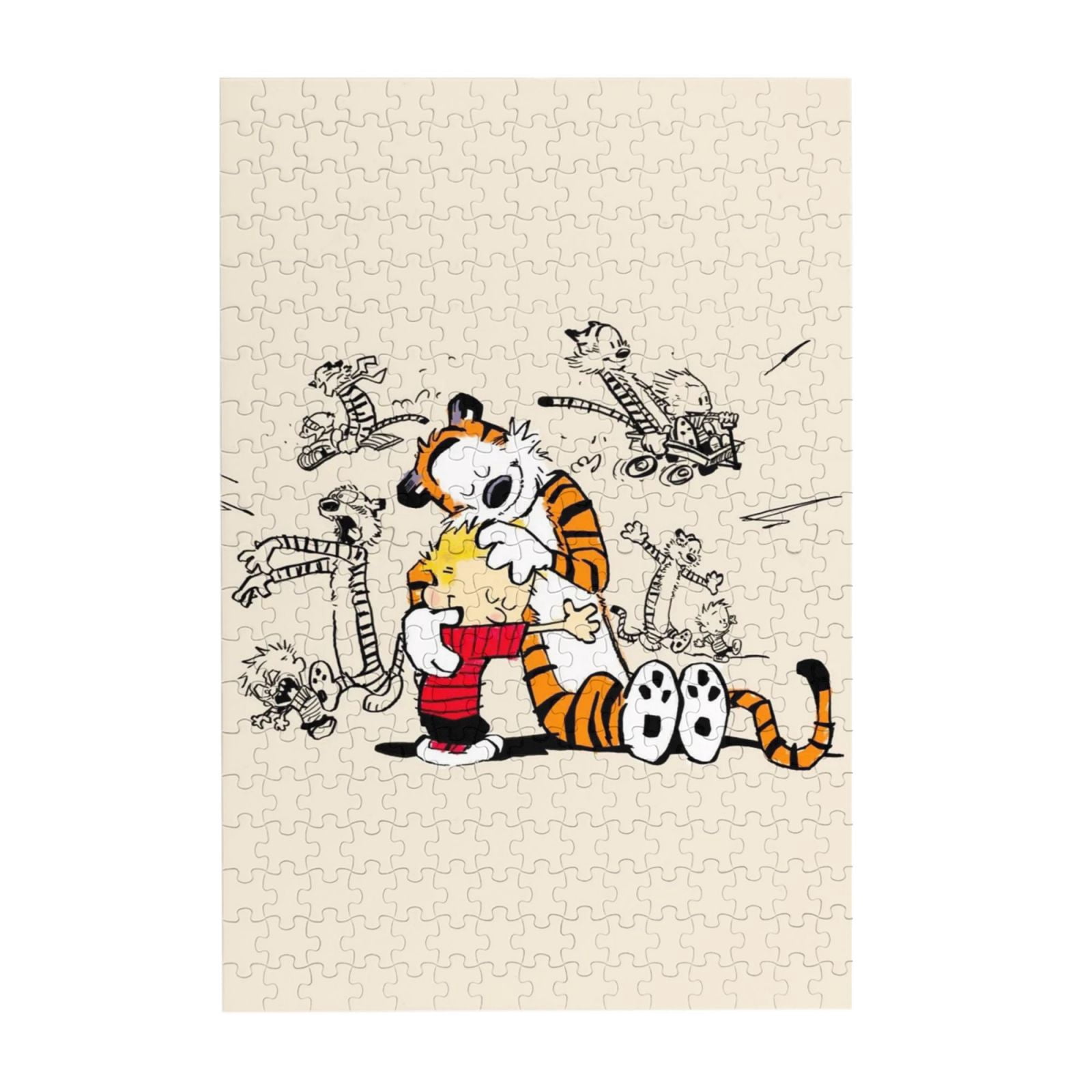 Calvin And Hobbes Wooden Jigsaw 300 Pcs Puzzle Perfect Gift For Men ...
