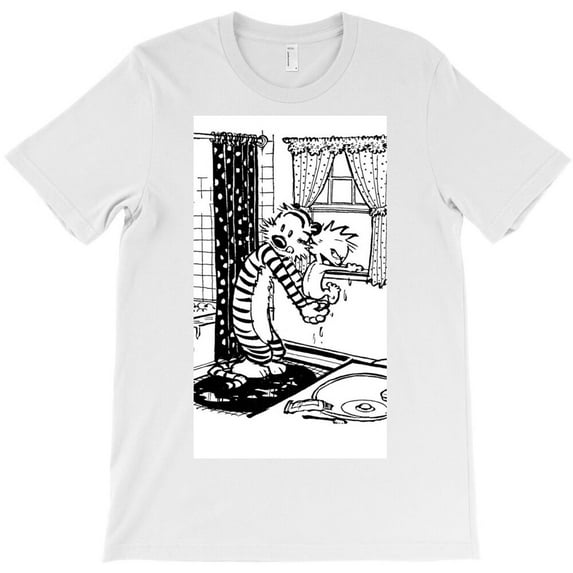 Calvin Bill Watterson Comic Strip Fan Art The Boy Graphic Easy Unisex T ...