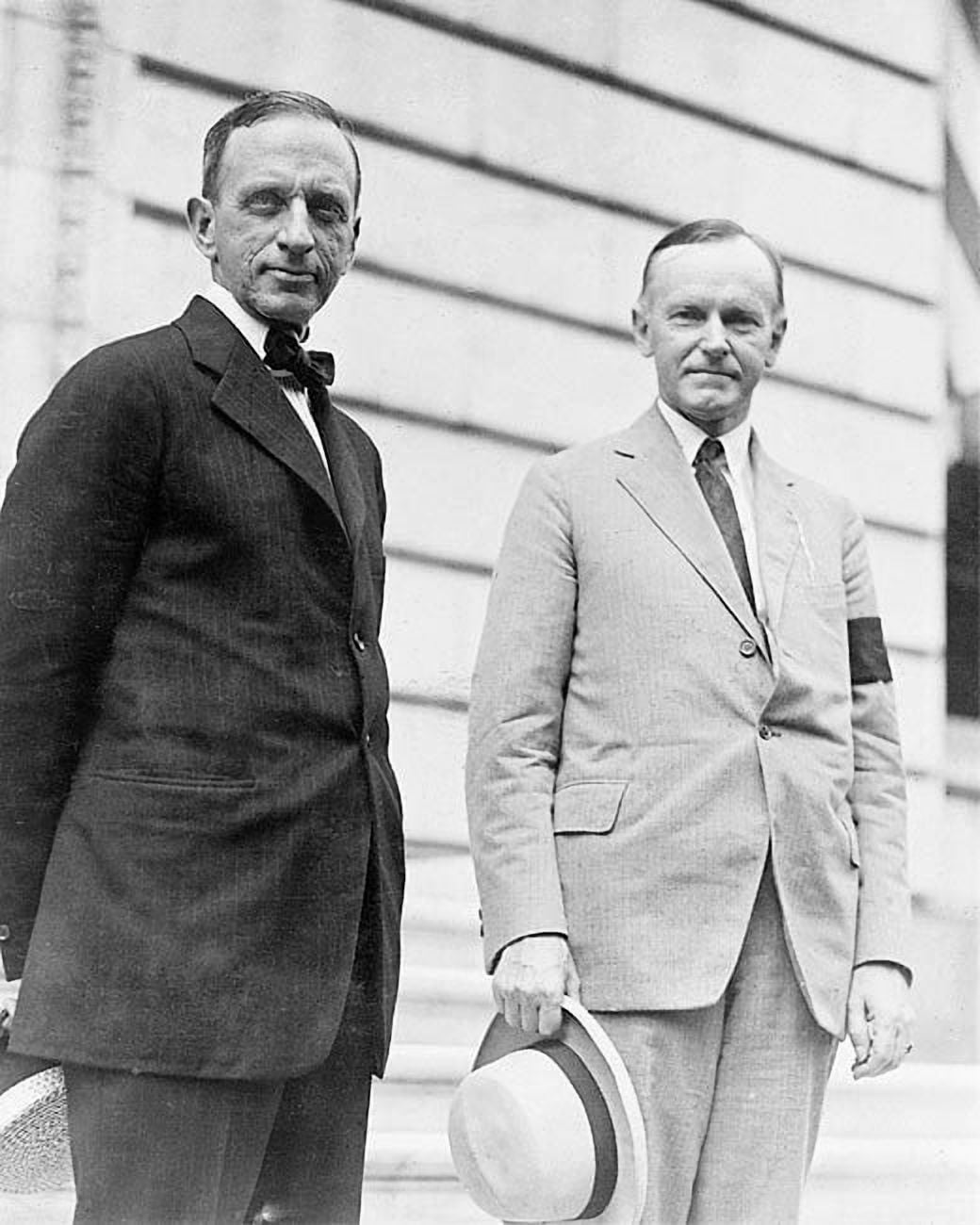 Calvin Coolidge & Edward T. Clark Portrait - Style A - 12x18 Inch ...