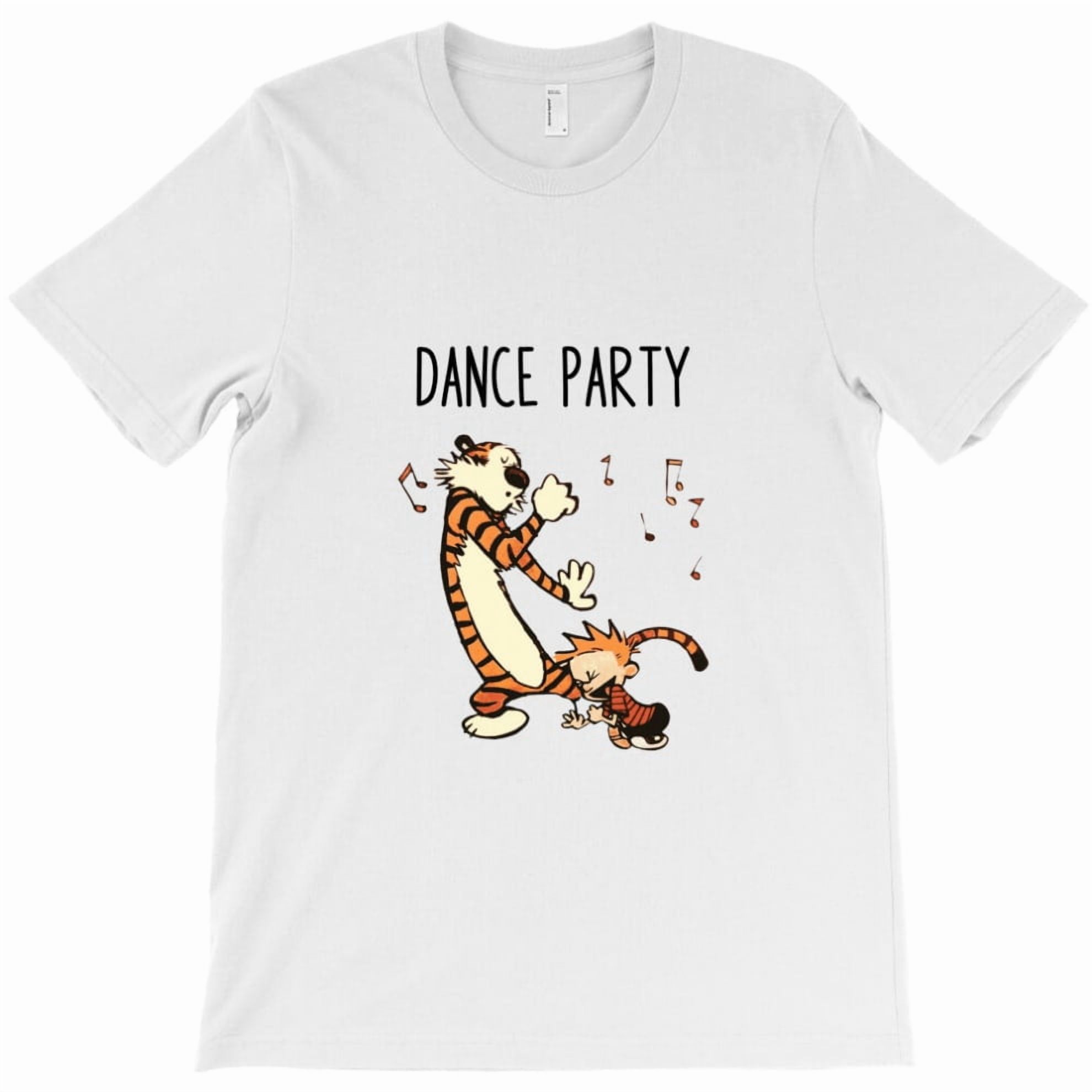 Calvin Dance Party Classic Comic Strip Fan Art Bill Watterson G1493 ...