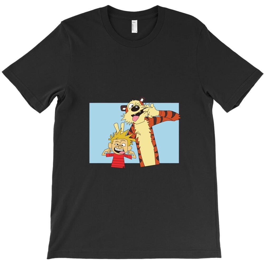 Calvin Funny Comic Strip Cartoon Figure Graphic Novelty Art - Premium ...