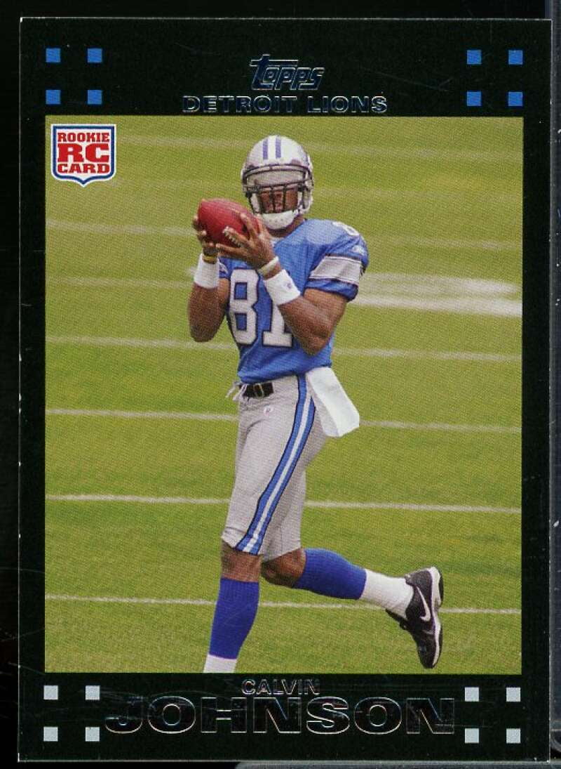 Calvin Johnson Rookie Card 2007 Topps #320 - Walmart.com