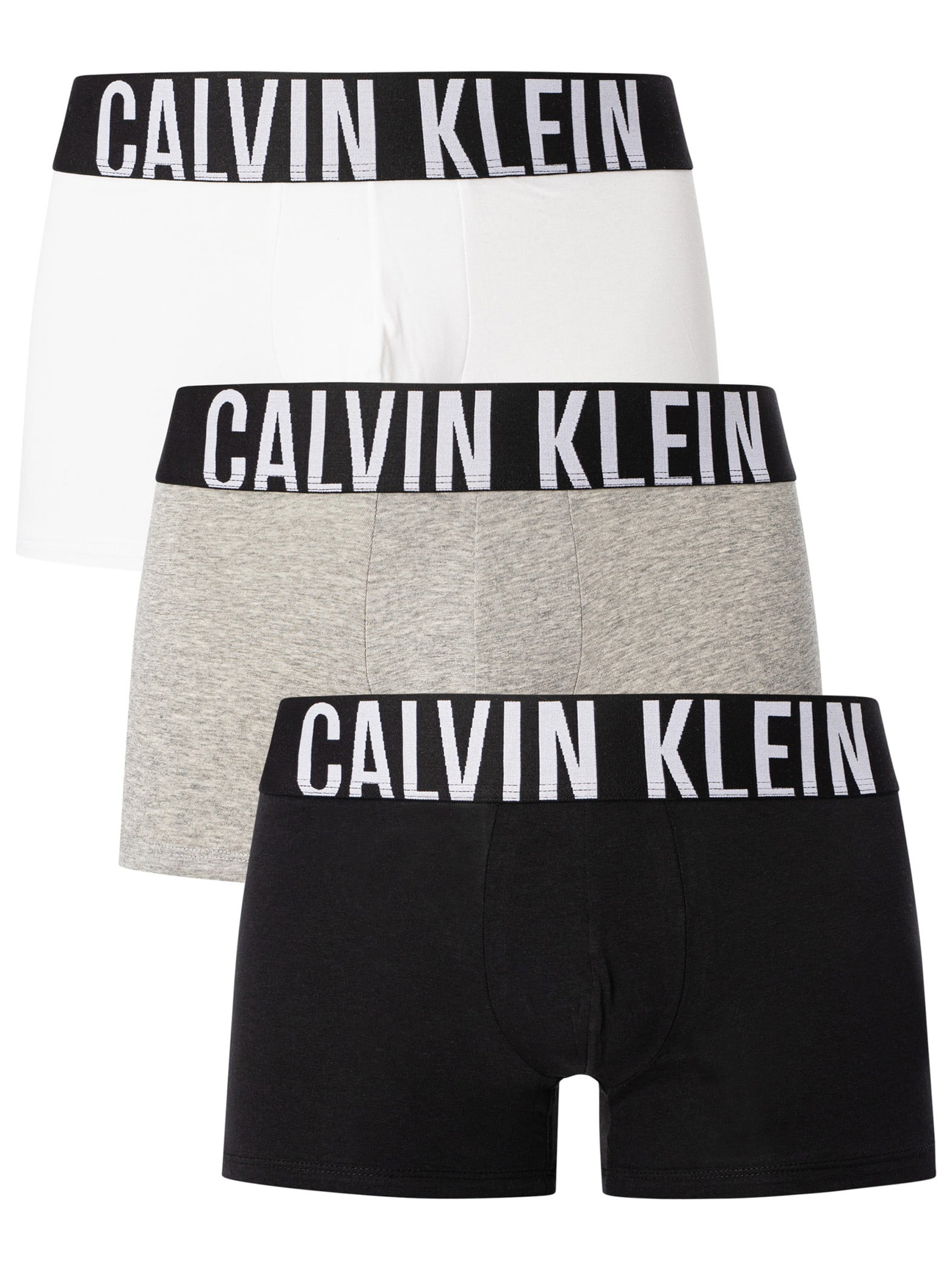Calvin Klein 3 Pack Intense Power Trunks, Multicoloured - Walmart.com