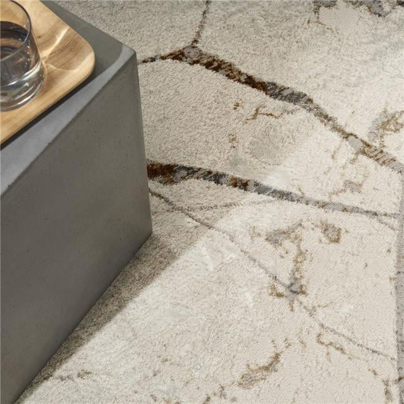 Calvin Klein 841491123010 3 ft. 11 in. x 5 ft. 11 in. CK073 Compass ...