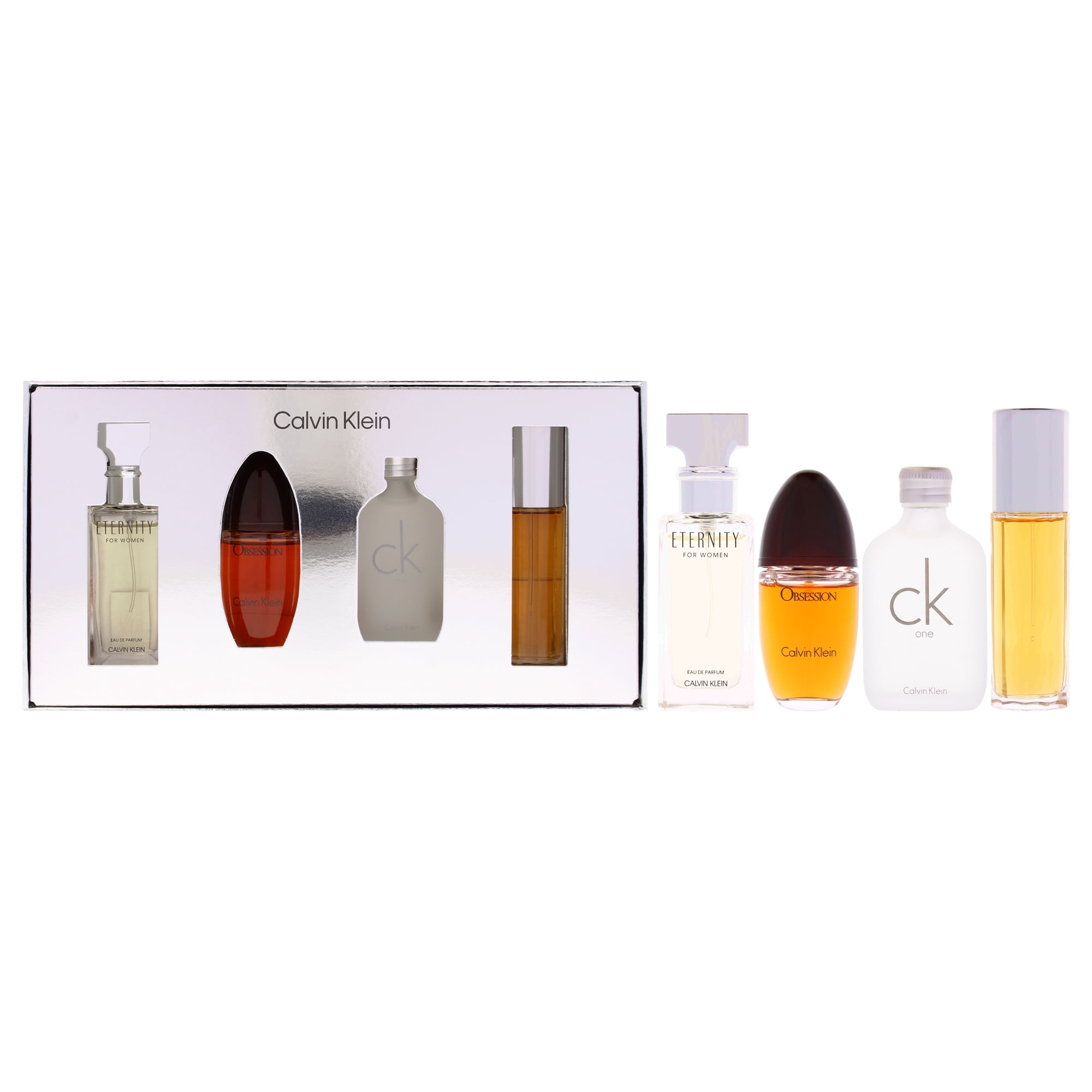 Calvin Klein 4 PC Mini Set For Women: 4 x 0.5 oz: CK One EDT Splash ...