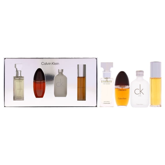 Calvin Klein 4 PC Mini Set For Women: 4 x 0.5 oz: CK One EDT Splash ...