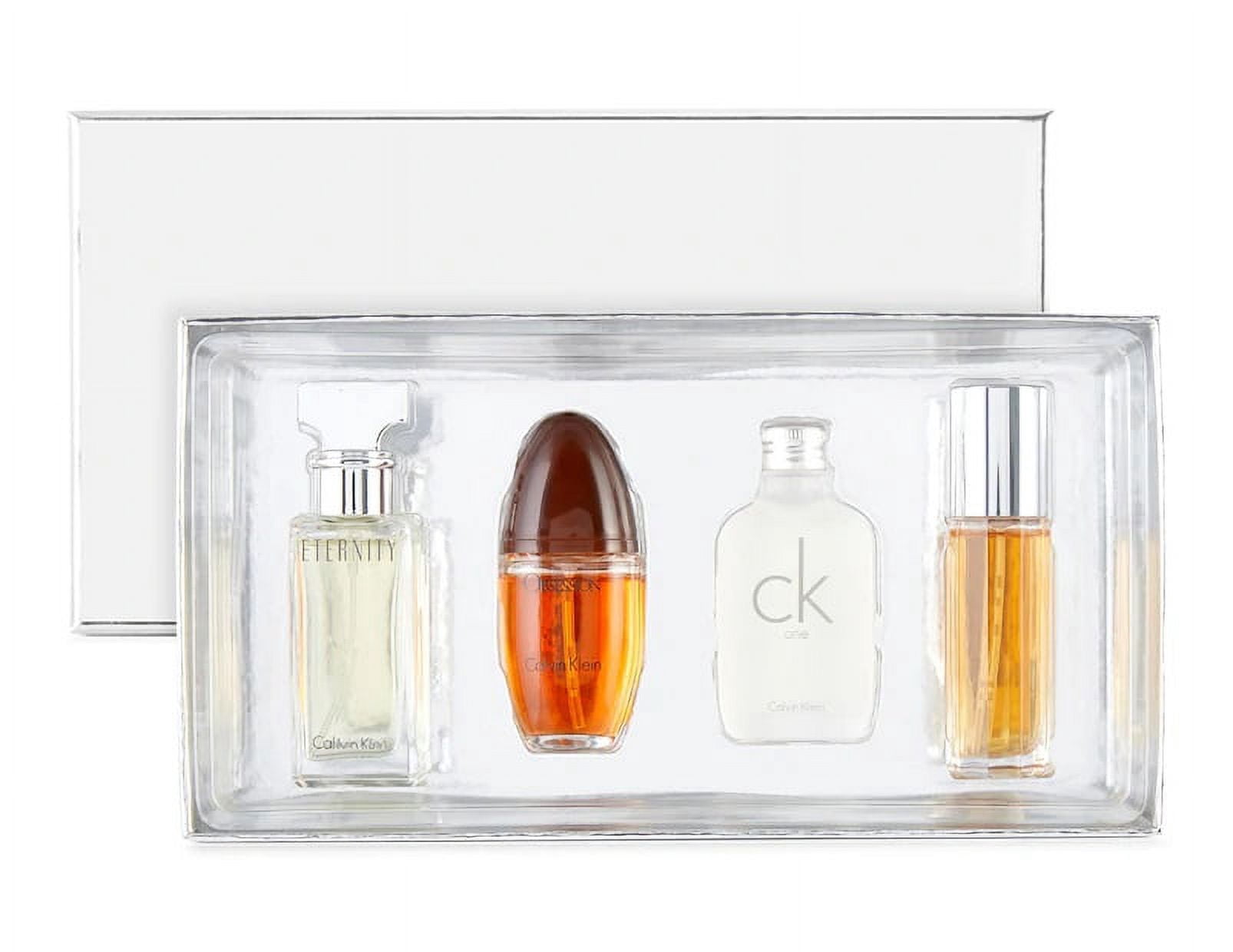 Calvin Klein 4 Pieces Mini Set 0.5 oz 15 ml Edp & Edt - Walmart.com